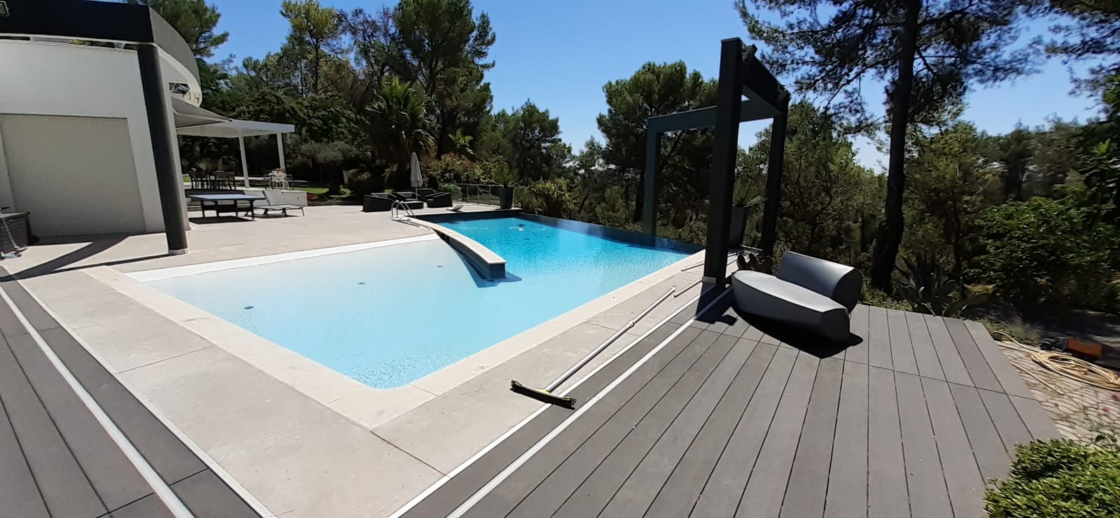 Piscine avec pvc bi-colors | Simpliscine